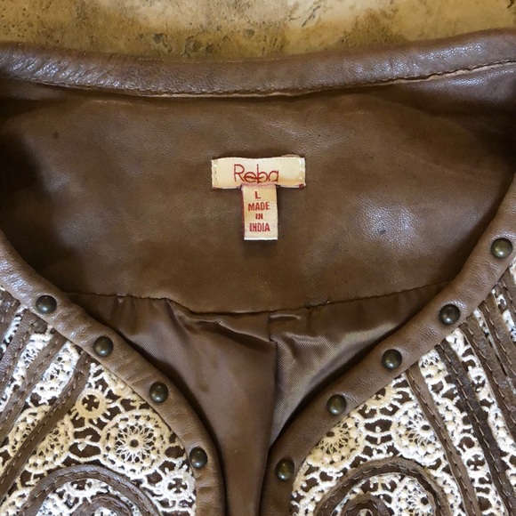 Reba | Jackets & Coats | Reba Leather Jacket | Poshmark